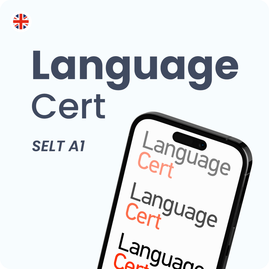 LANGUAGECERT SELT A1 Preparation | Pass Certification 2025 – PrepMyFuture