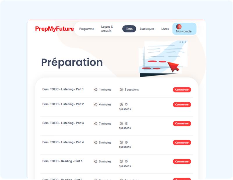 TCF Training | All versions – PrepMyFuture